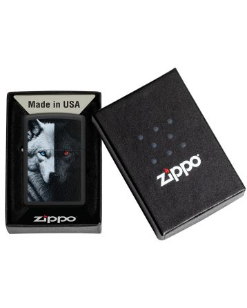 66076 Two Wolves Design | Zippo.cz